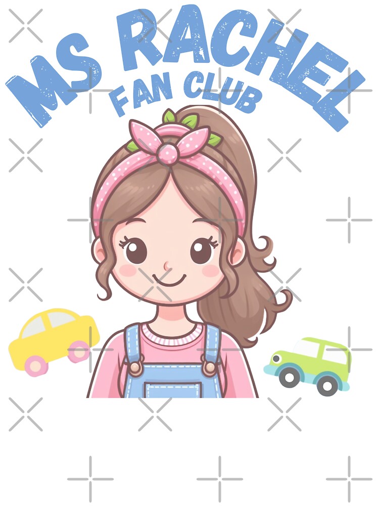 "Ms Rachel Fan Club Blue" Kids T-Shirt for Sale by Taylortops | Redbubble