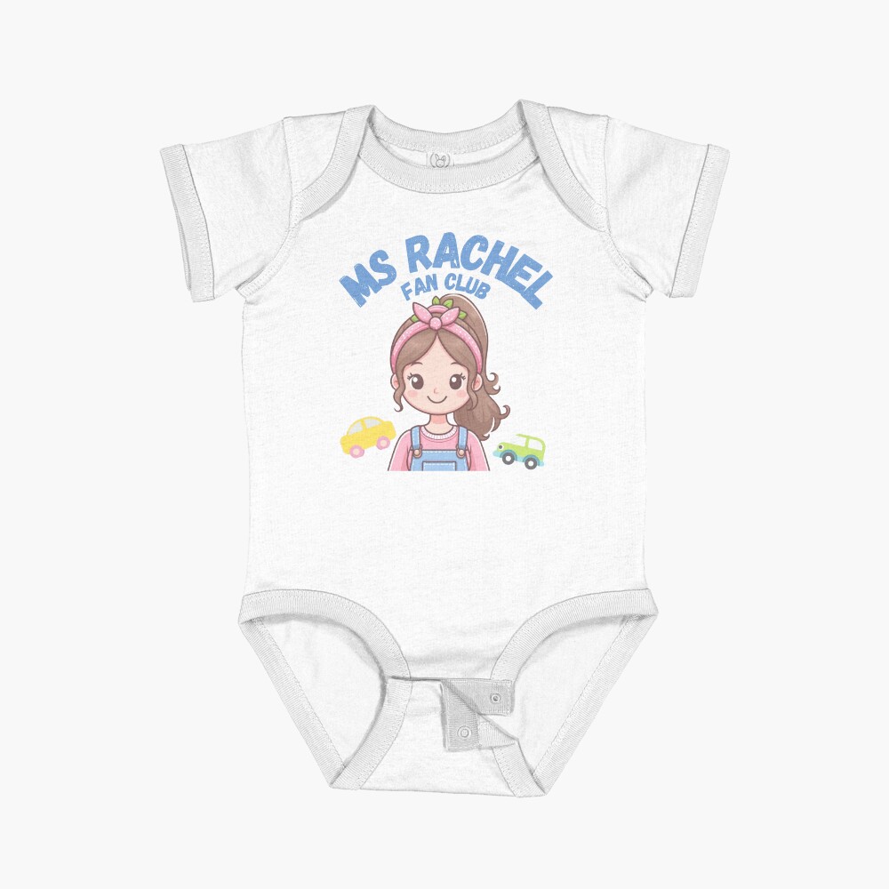 "Ms Rachel Fan Club Blue" Sticker for Sale by Taylortops | Redbubble