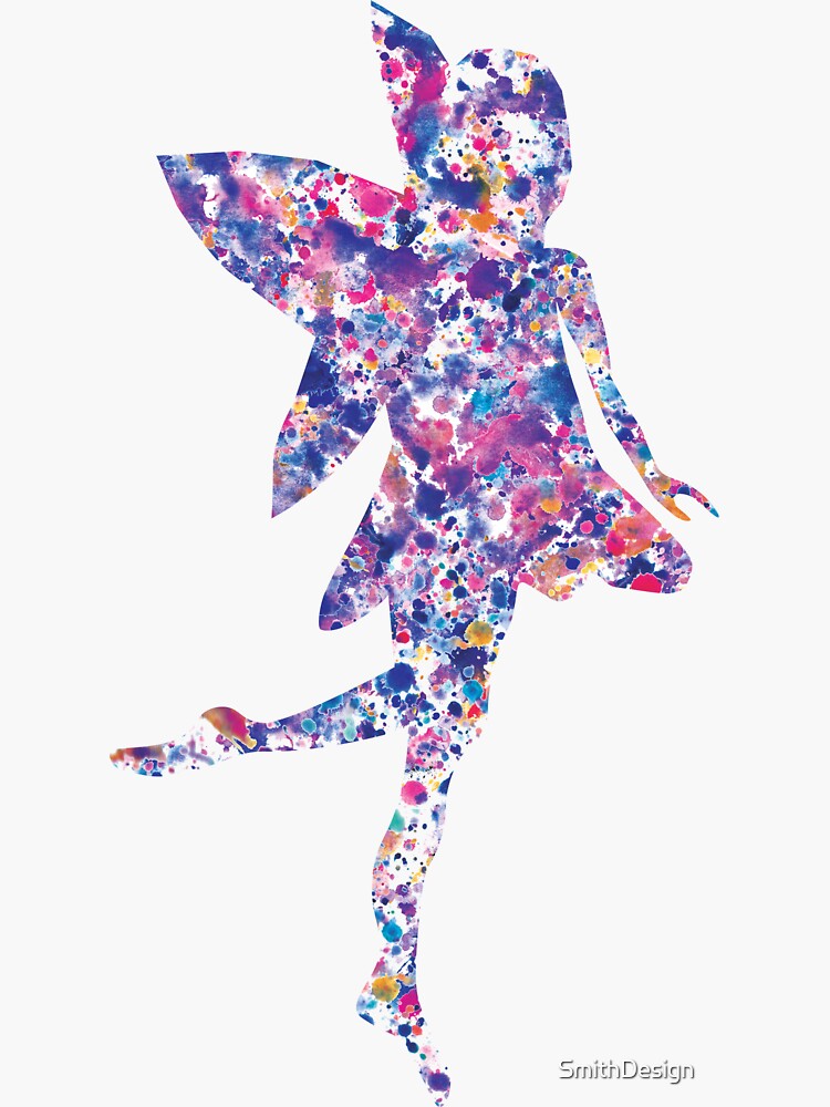 "Fairy Godmother" Sticker by SmithDesign | Redbubble