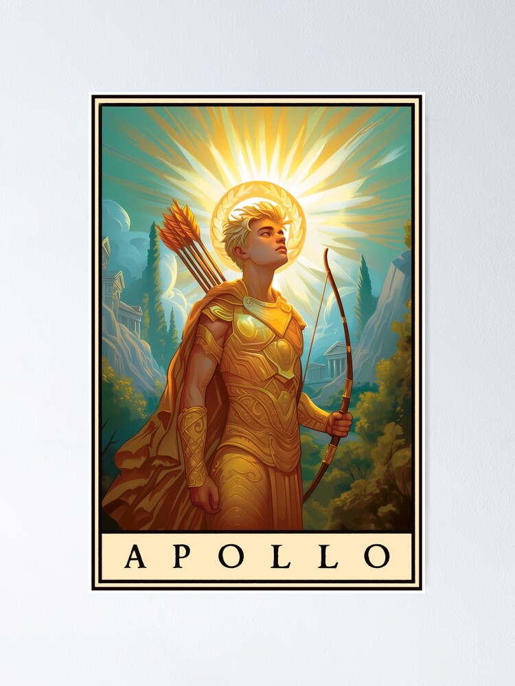 "Apollo: God of the Sun" Poster for Sale by Leevie | Redbubble
