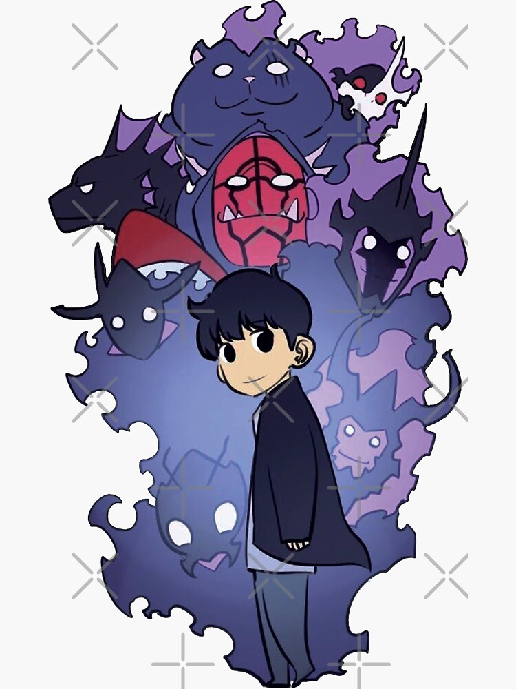 "Solo Leveling - Shadow Army " Sticker for Sale by Anon . | Redbubble