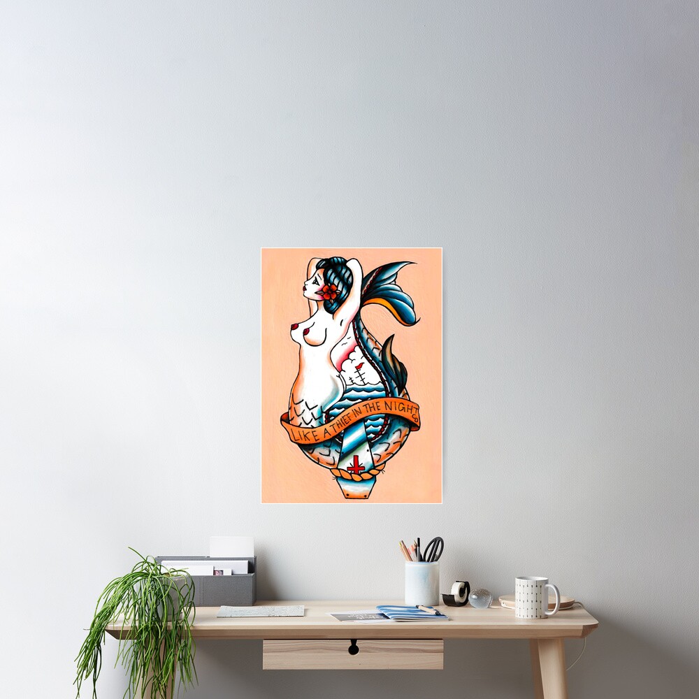"lost at sea" Poster by Lazyeyelittle | Redbubble