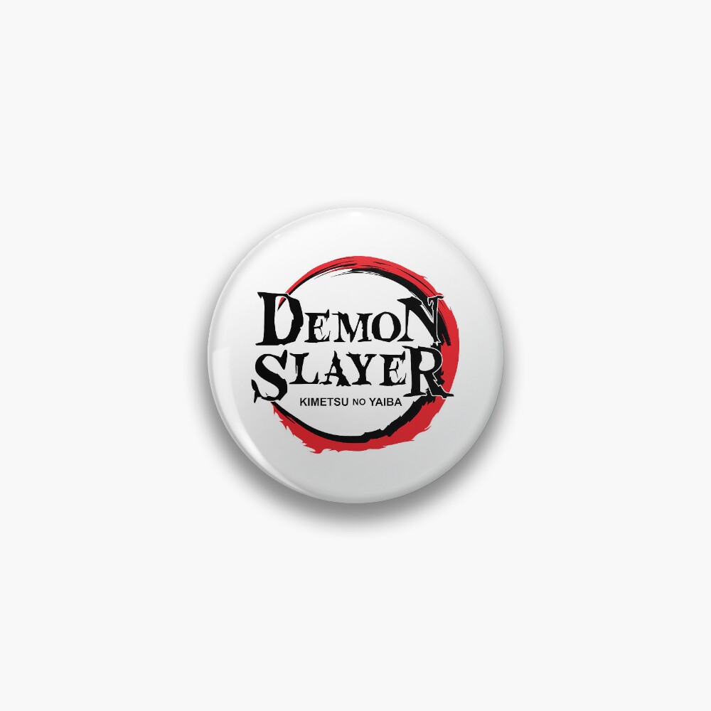 "Demon Slayer Logo" Sticker for Sale by Morgan James | Redbubble
