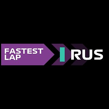 "George Russell Fastest Lap F1" Sticker for Sale by F1PIT | Redbubble