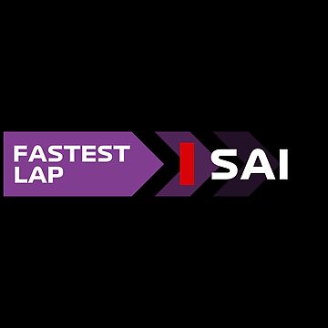 "Carlos Sainz Fastest Lap F1" Sticker for Sale by F1PIT | Redbubble