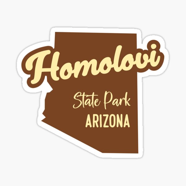 "Homolovi State Park Arizona" Sticker for Sale by bivenart | Redbubble