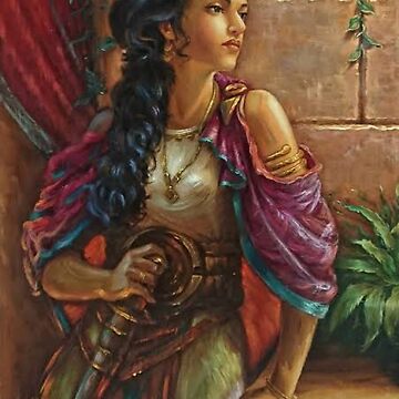 "An painting depicting Queen Zenobia, Queen of the East" Poster for ...