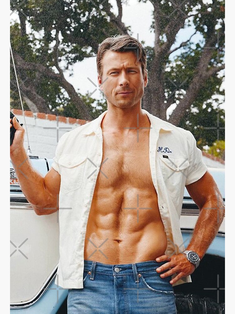 "glen powell aesthetic" Sticker for Sale by appa-sr | Redbubble