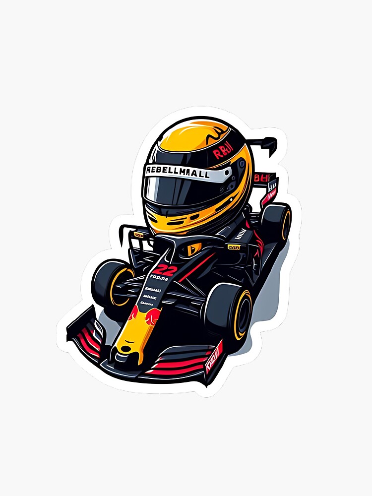 "Max Verstappen in Bolid F1" Sticker for Sale by F1GearStop | Redbubble