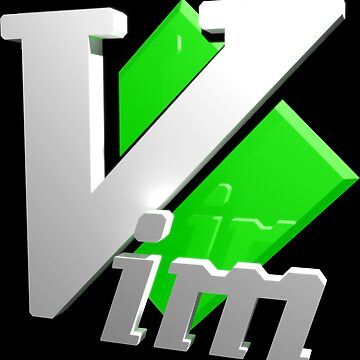 "VIm Editor Logo 3D" Sticker for Sale by skoolsarecool | Redbubble