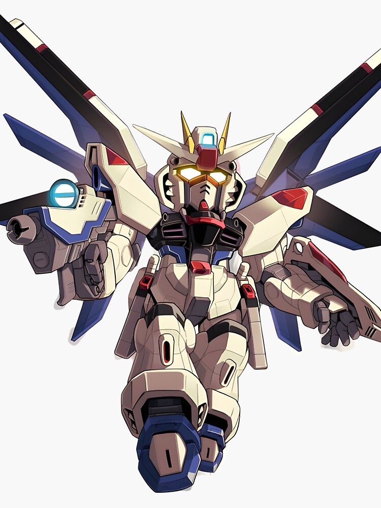 "Mobile Suit Gundam Seed Freedom - Chibi Robot" Sticker for Sale by ...