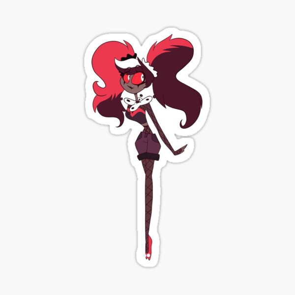 "Hazbin Hotel Velvette" Sticker for Sale by Timbo-Johnson | Redbubble