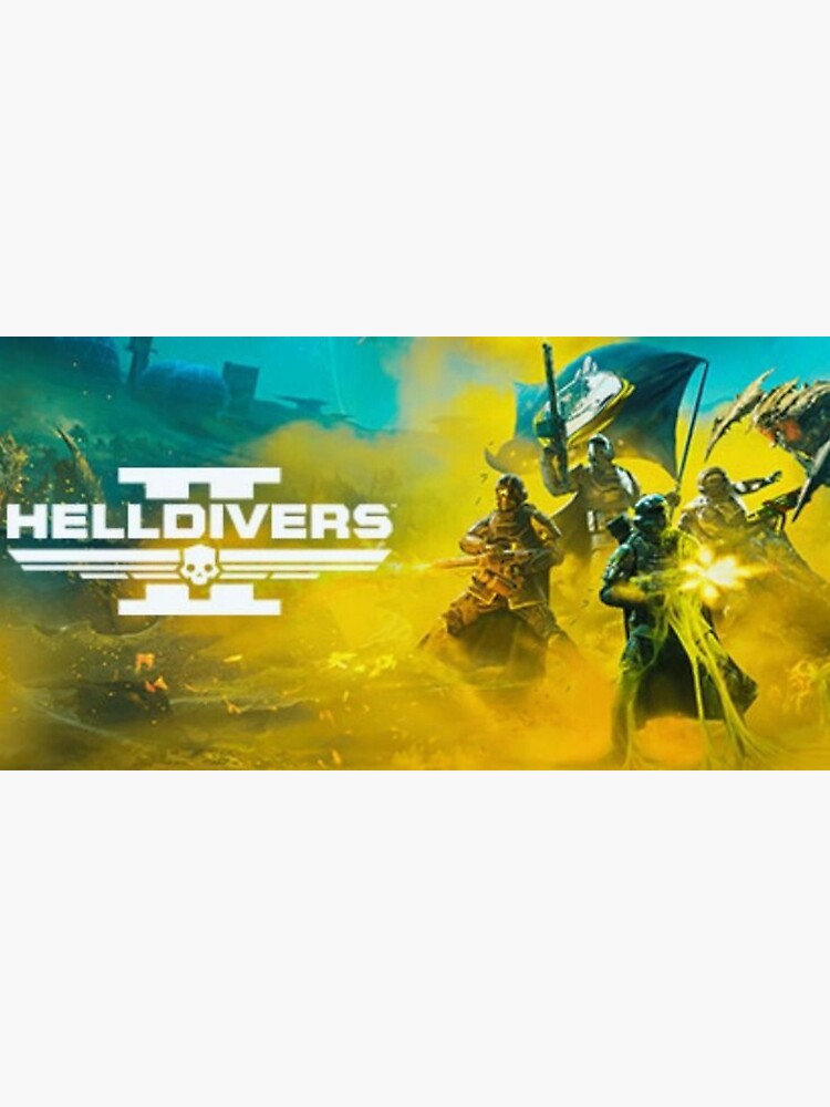"Helldivers" Sticker for Sale by lifssongyerra | Redbubble
