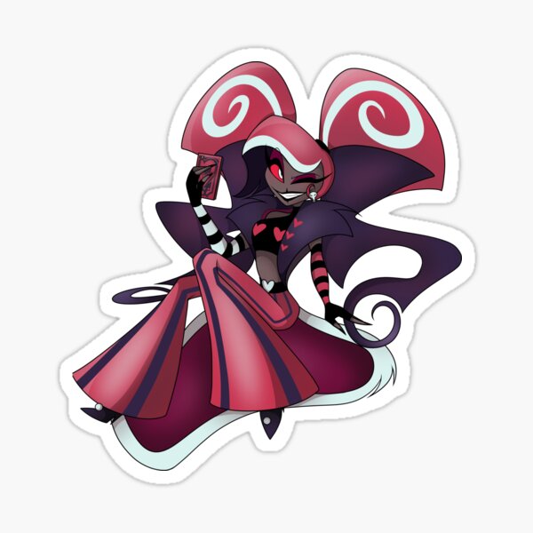 "Hazbin Hotel Velvette" Sticker for Sale by davanshatry1 | Redbubble