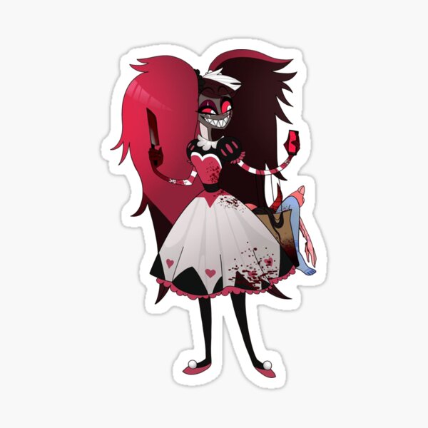 "Hazbin Hotel Velvette" Sticker for Sale by davanshatry1 | Redbubble