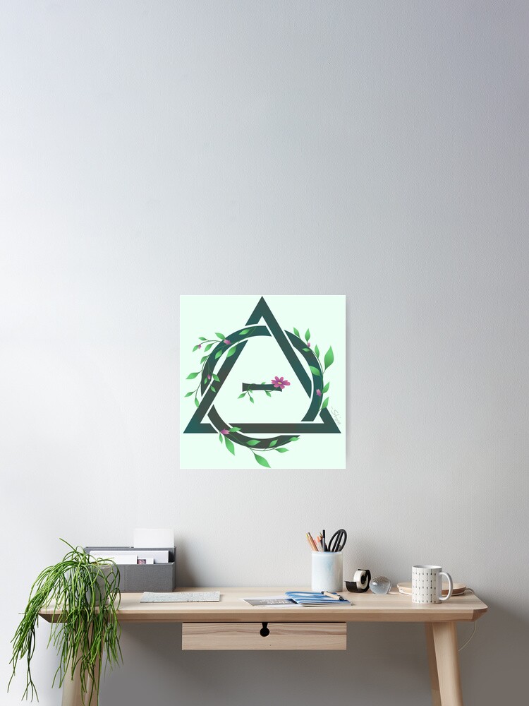 "Therian Symbol - Natural Connection" Poster for Sale by Shira-yuki ...