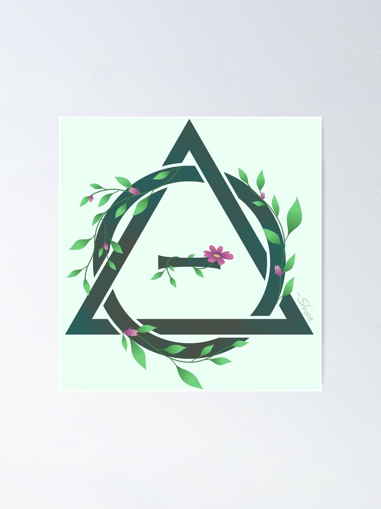 "Therian Symbol - Natural Connection" Poster for Sale by Shira-yuki ...