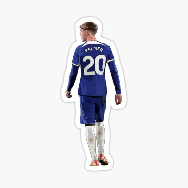 "Cole Palmer" Sticker for Sale by TDCartoonArt | Redbubble