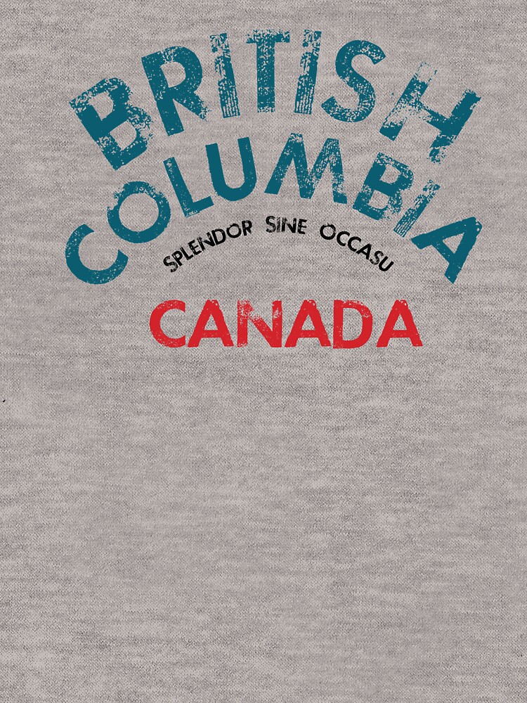 "British Columbia, Canada. Motto: "Je me souviens"" Essential T-Shirt ...