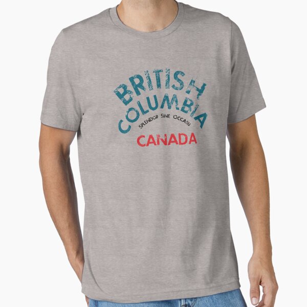 "British Columbia, Canada. Motto: "Je me souviens"" Essential T-Shirt ...
