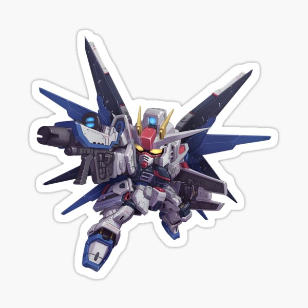 "Mobile Suit Gundam Seed Freedom - Chibi Robot" Sticker for Sale by ...
