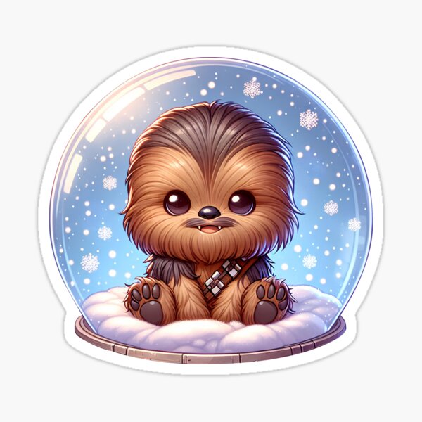 "Chibi Wookiee" Sticker by Artillenium | Redbubble