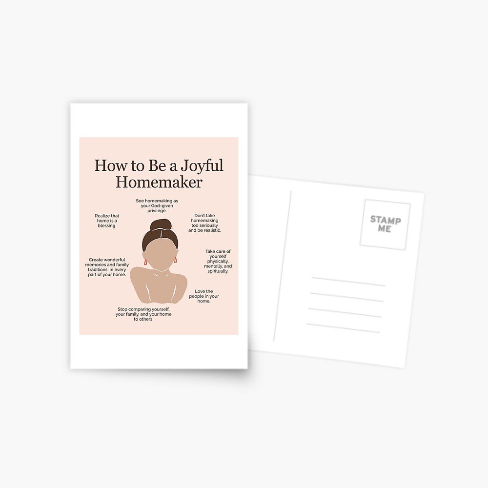 "How to Be a Joyful Homemaker" Art Board Print for Sale by ...