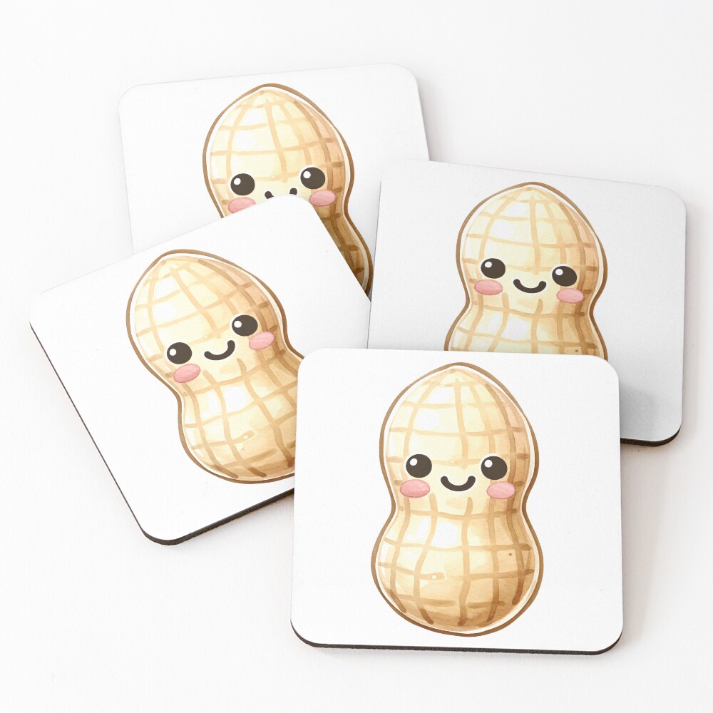 "Cute Peanut" Sticker for Sale by Emitropy | Redbubble