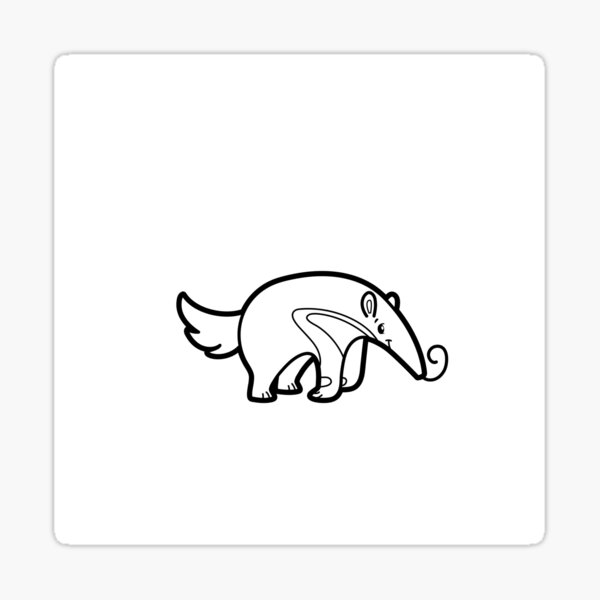 "Anteater" Sticker for Sale by Kelthoume | Redbubble