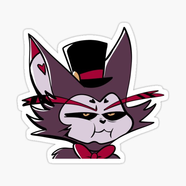 "Hazbin Hotel Husk" Sticker for Sale by yellowwpaint | Redbubble