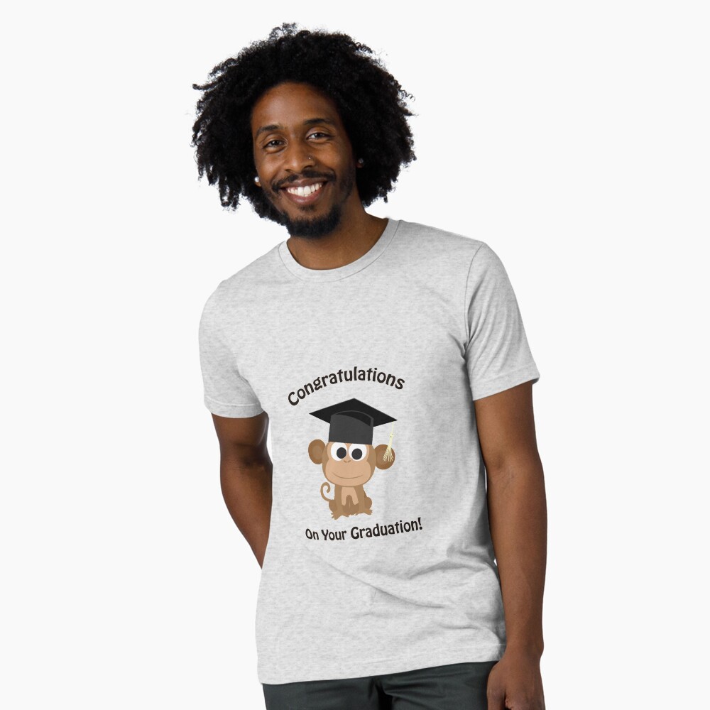 "Congratulations on your Graduation Monkey" Sticker for Sale by ...