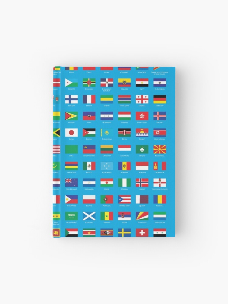 "Flags of the World with Country Names" Journal for Sale by Dee Dee ...