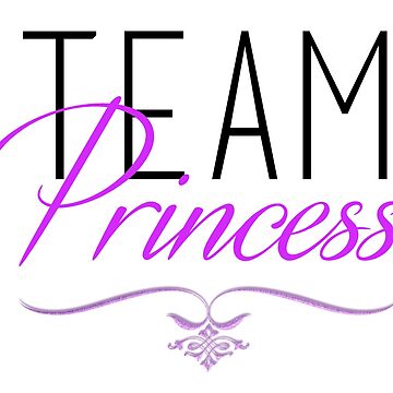 "Team PRINCESS" Kids T-Shirt by Pixyclothes | Redbubble