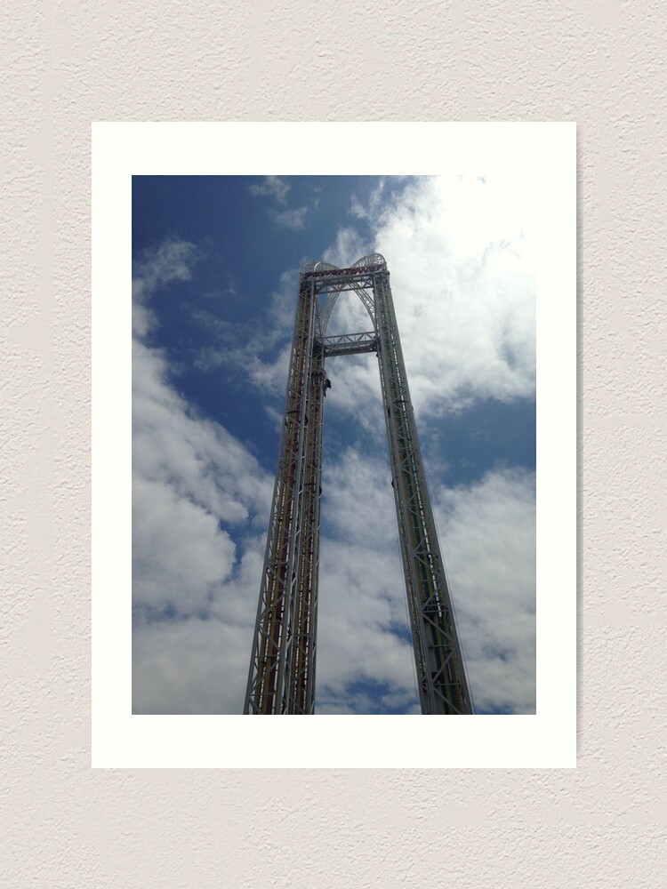"Power Tower - Cedar Point" Art Print by shlew210 | Redbubble