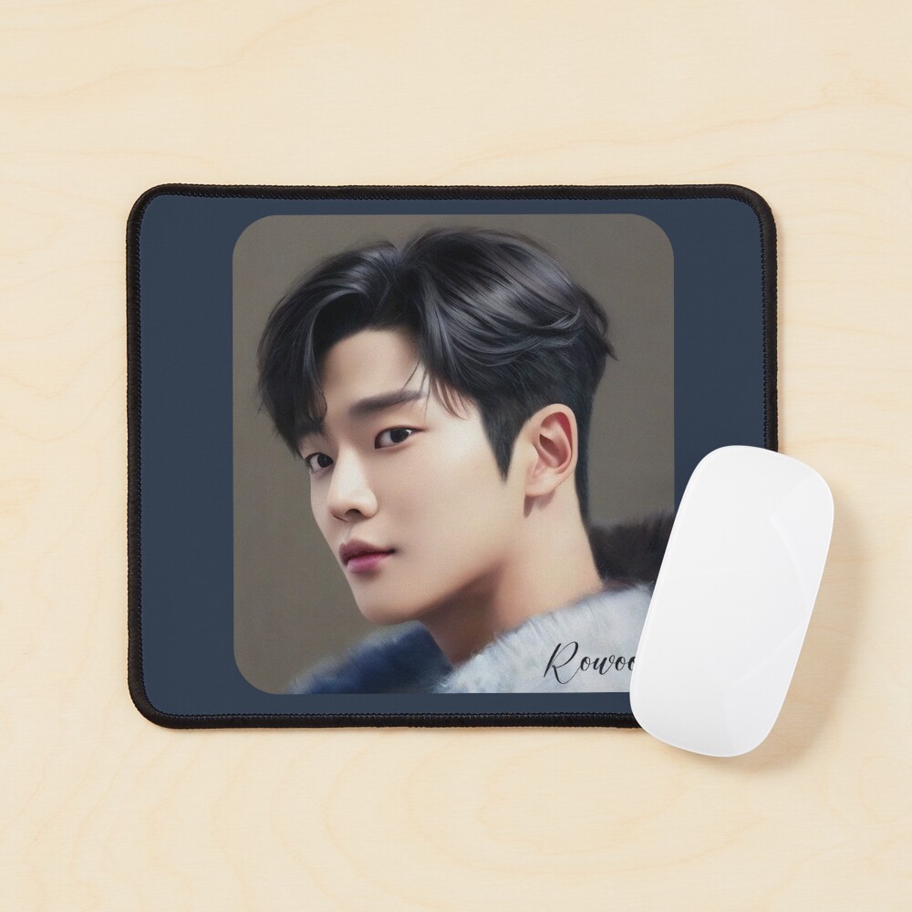 "Rowoon SF9 로운 fan art portrait" Sticker for Sale by Babush-kat | Redbubble