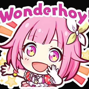 "Project Sekai - Emu Otori - Wonderhoy!" Sticker for Sale by RuiMom | Redbubble