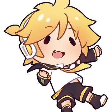 "chibi len new" Sticker for Sale by Nifffi | Redbubble