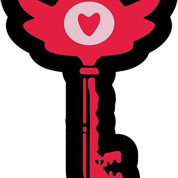 "Hazbin Hotel Room Key" Sticker for Sale by BJpaints | Redbubble