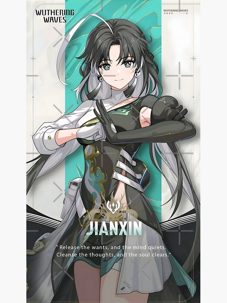 "Wuthering Waves - Jianxin Character Official Poster" Poster for Sale ...