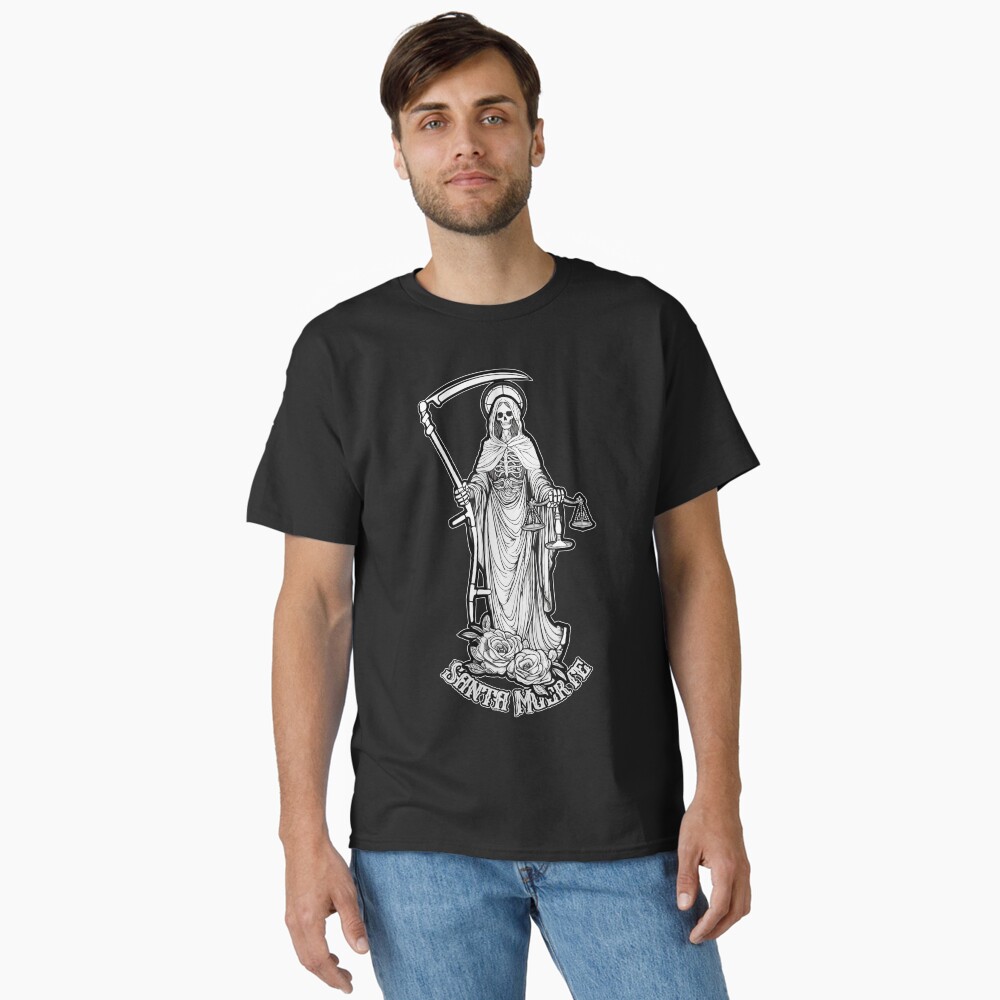 "Santa Muerte with Scales - Saint Death" Poster for Sale by tracydixon ...