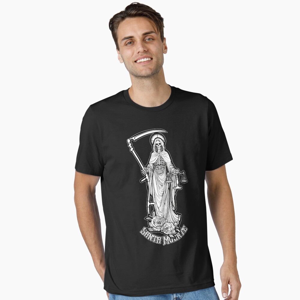 "Santa Muerte with Scales - Saint Death" Poster for Sale by tracydixon ...