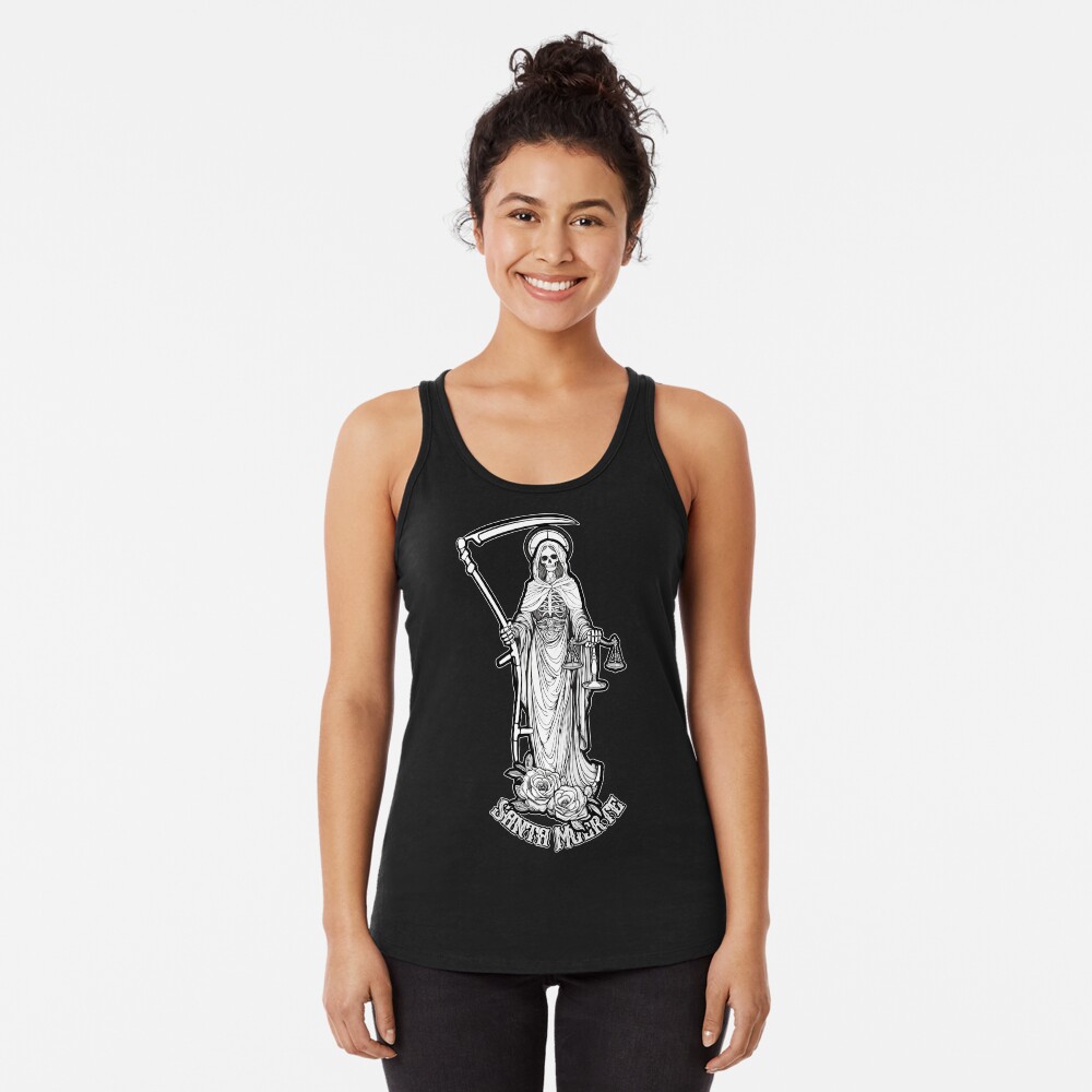 "Santa Muerte with Scales - Saint Death" Poster for Sale by tracydixon ...