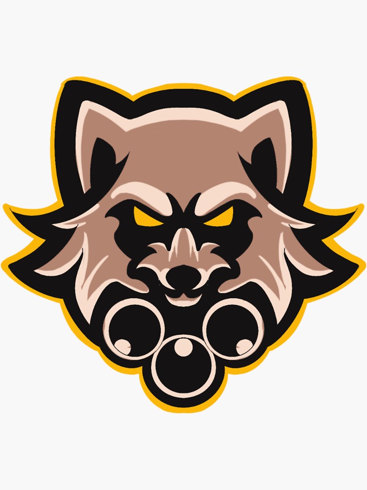 "Japanese tanuki samurai design" Sticker by charliedoom | Redbubble