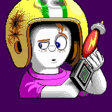 "Commander Keen HD - Retro DOS game fan items" Sticker for Sale by ...