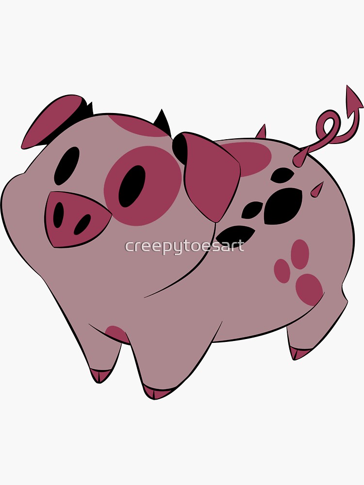 "Hazbin Hotel Fat Nuggets" Sticker for Sale by creepytoesart | Redbubble