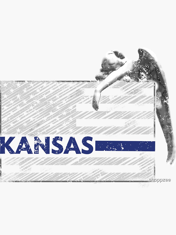 "Kansas Police State Police Guardian Angel" Sticker for Sale by ...