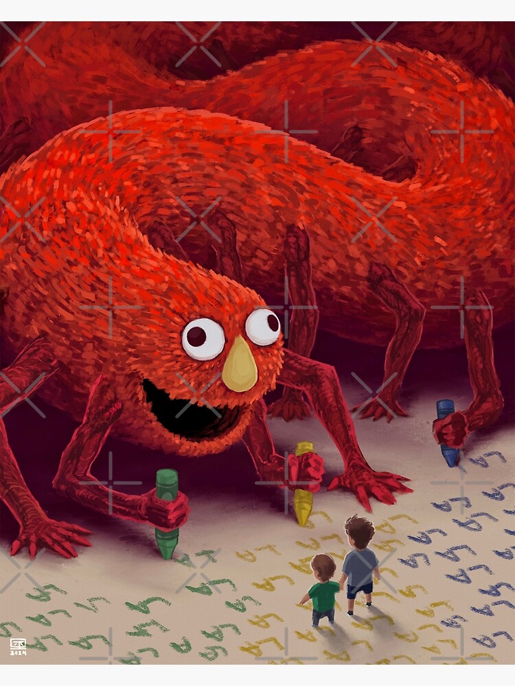 "Elongated Elmo, Domain Lord" Poster for Sale by jars arts | Redbubble