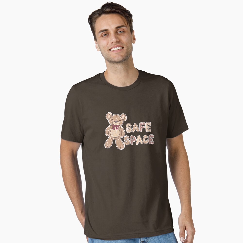 "safe space teddy (neutral)" Sticker for Sale by JuicesDesigns | Redbubble