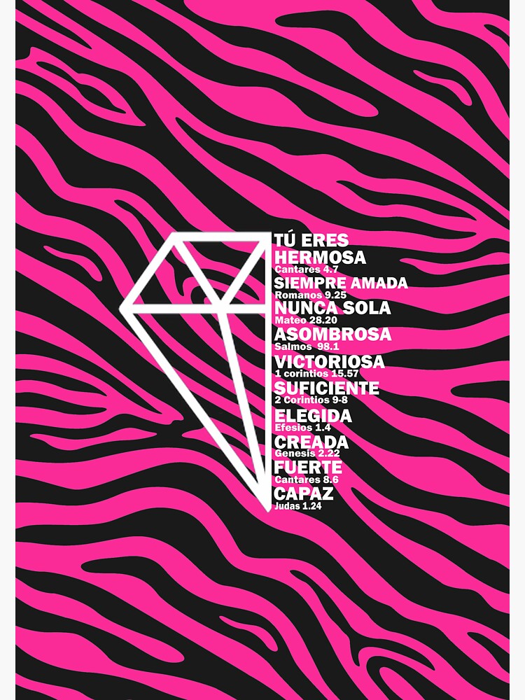 " Diamante Dress with Bible Verses/ Zebra Dress, Zebra print" Sticker ...