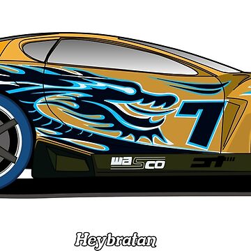 "HW Acceleracers Synkro Vector Art" Sticker for Sale by Heybratan ...